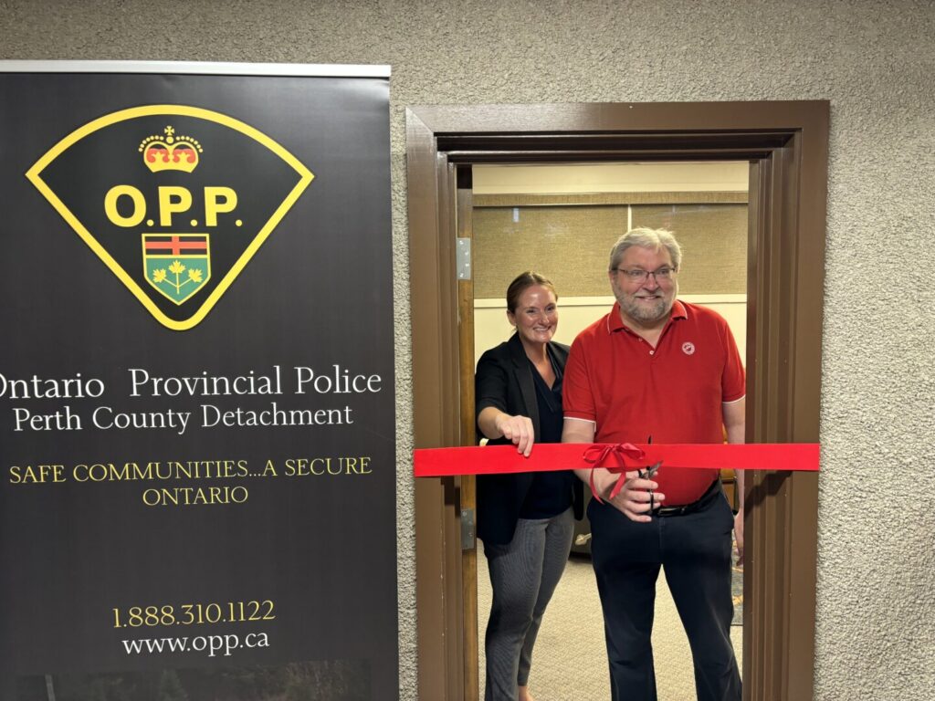 Perth County OPP Unveil New Victim Interview Room | The Ranch 100.1 FM